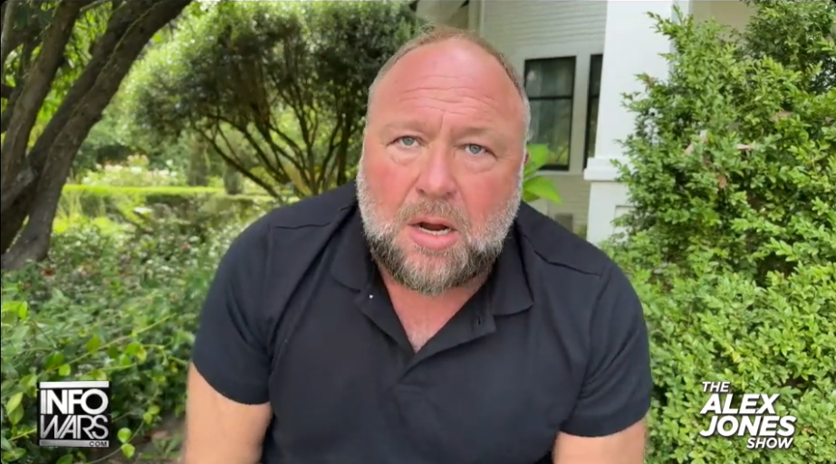 Alex Jones claims he was "in a meeting with J.D. Vance a month ago ...