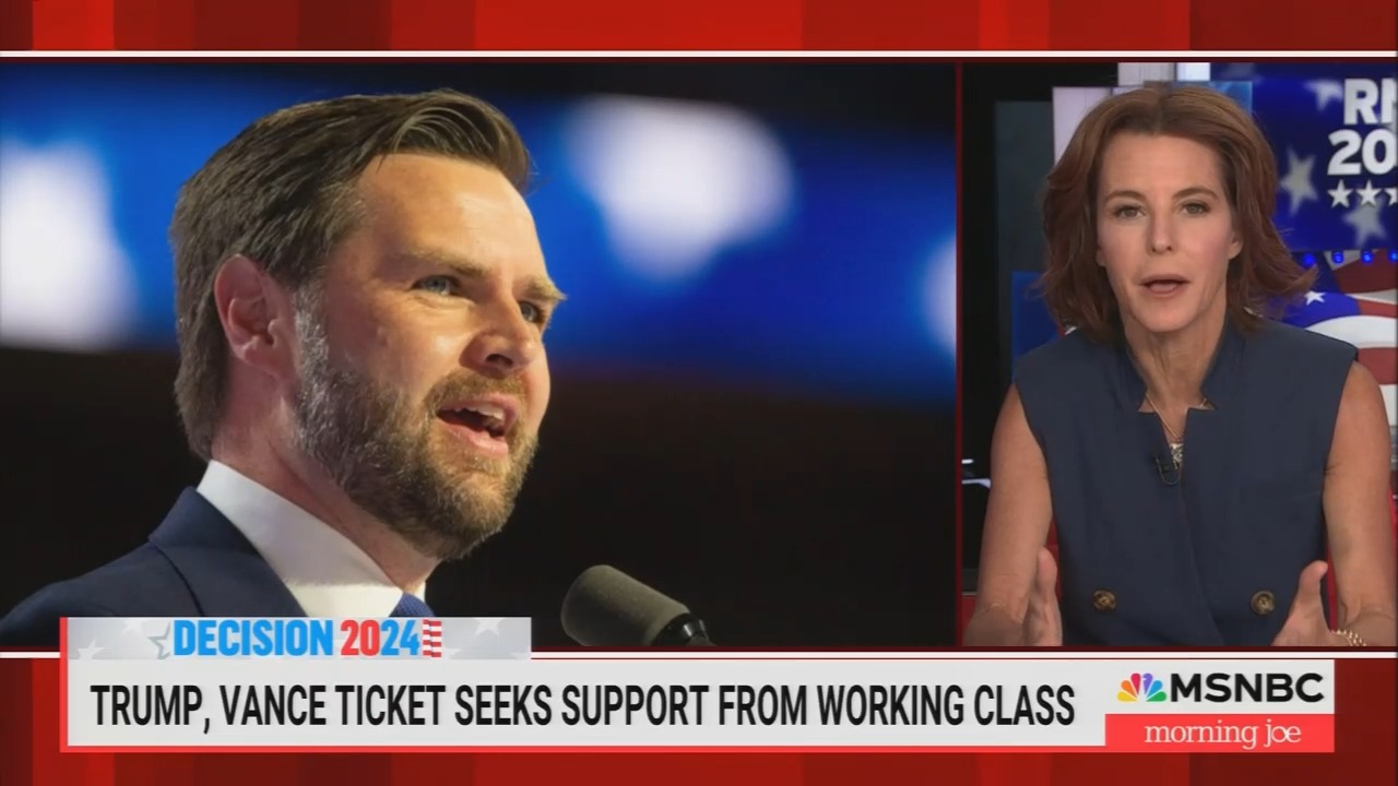 Following J.D. Vance's speech at the RNC, MSNBC's Stephanie Ruhle highlights how the Trump ...