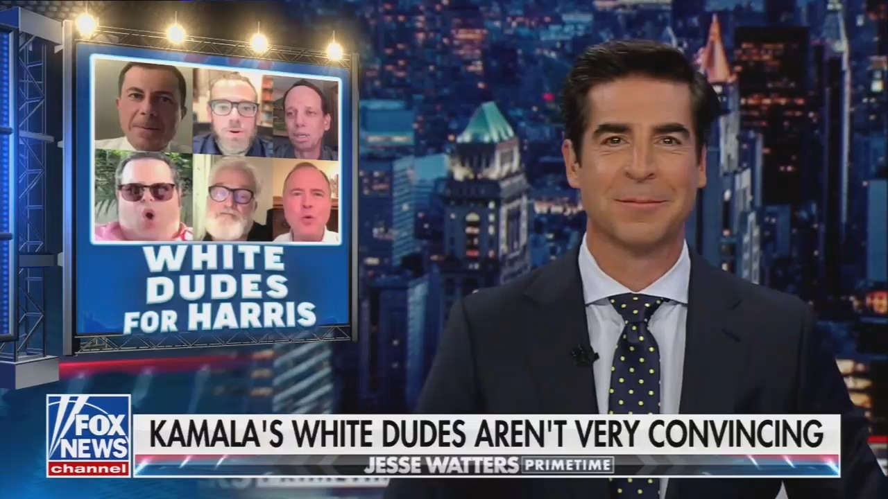 Fox News freaks out over "White Dudes for Harris" | Media Matters for ...