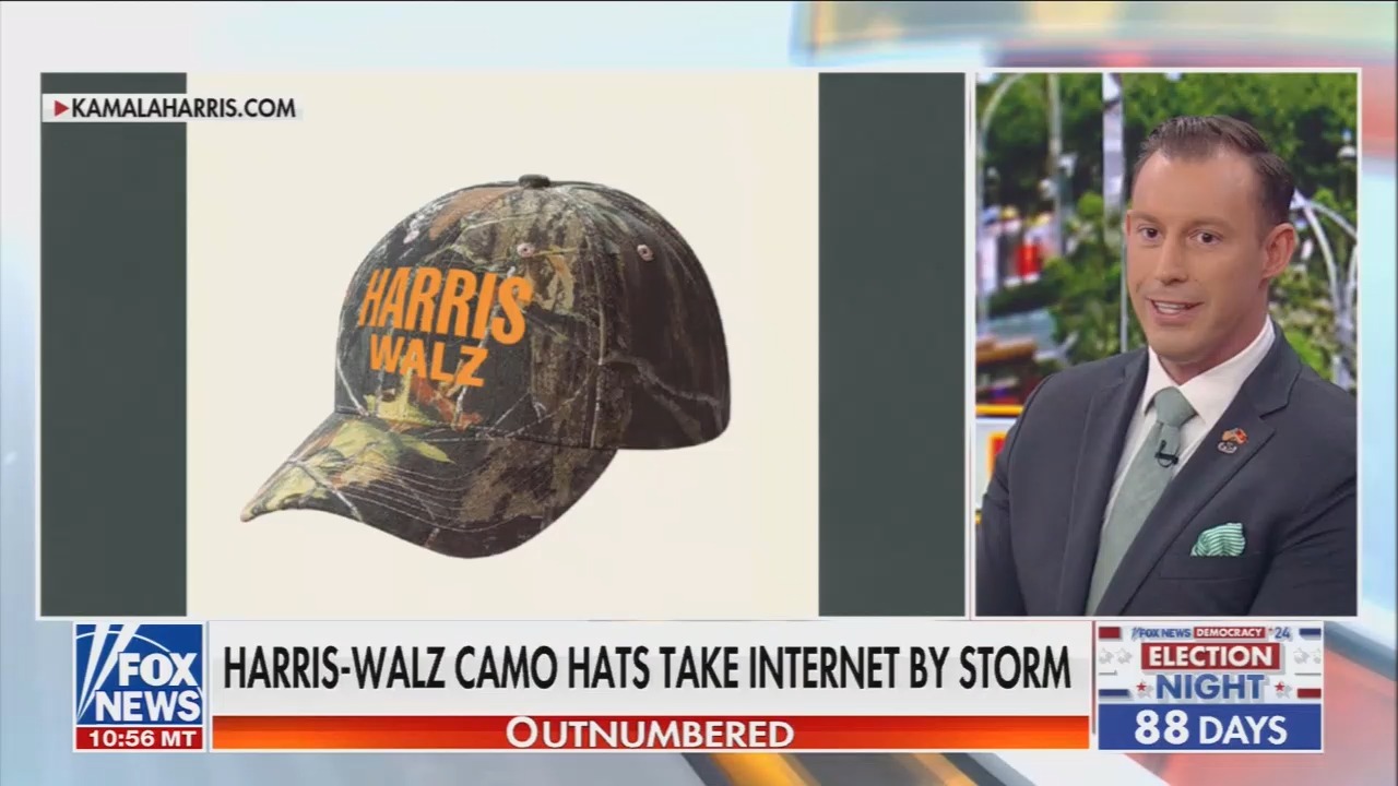 Fox News panel outraged by Harris/Walz camo hat | Media Matters for America