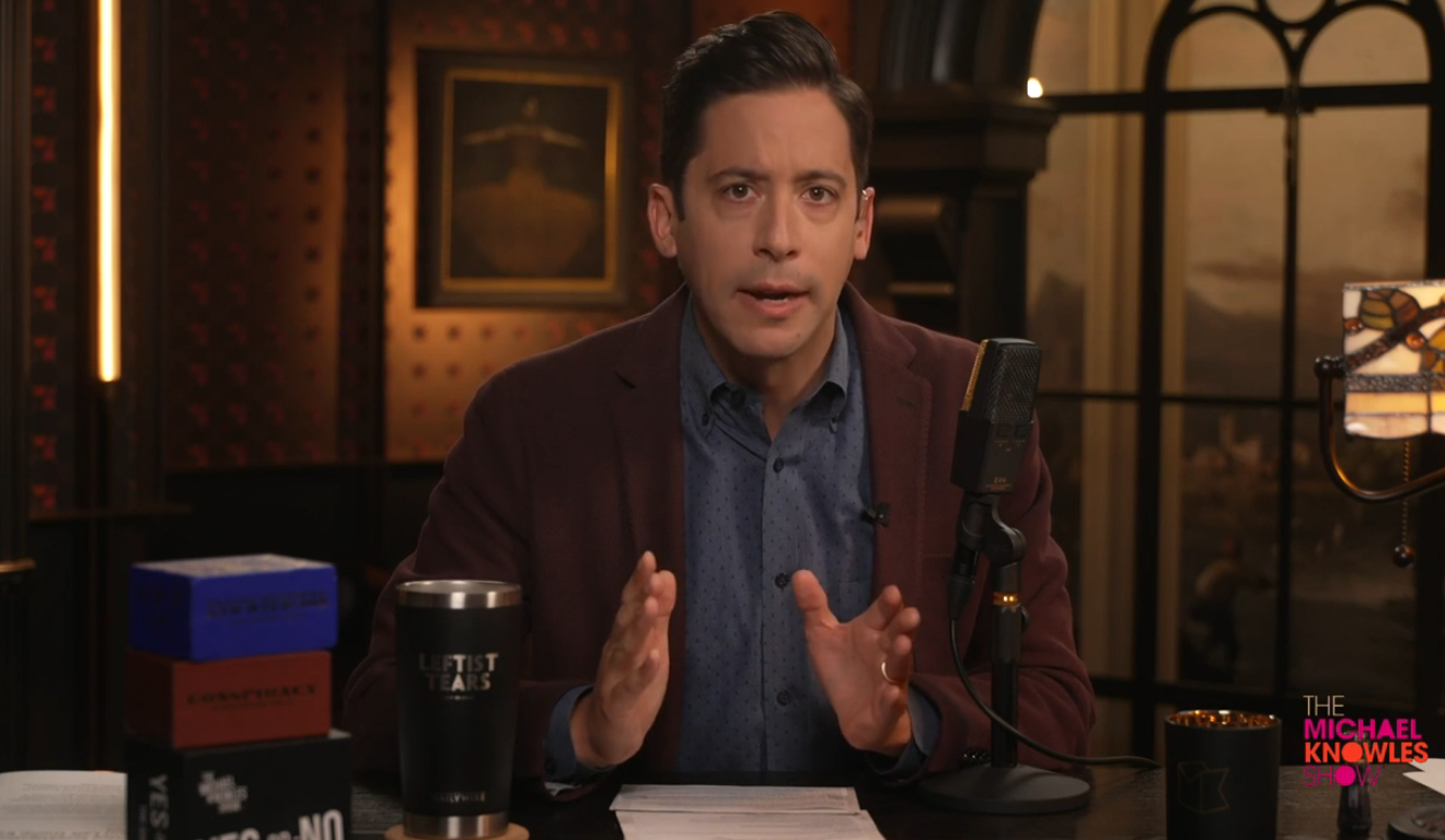 Daily Wire's Michael Knowles accuses Kamala Harris and Tim Walz of a ...