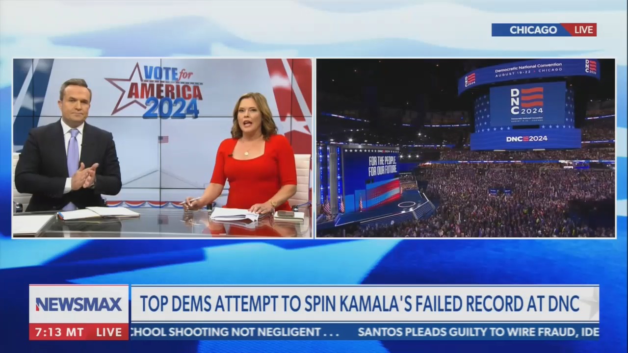 Newsmax hosts criticize Kamala Harris for smiling: "It's not ...