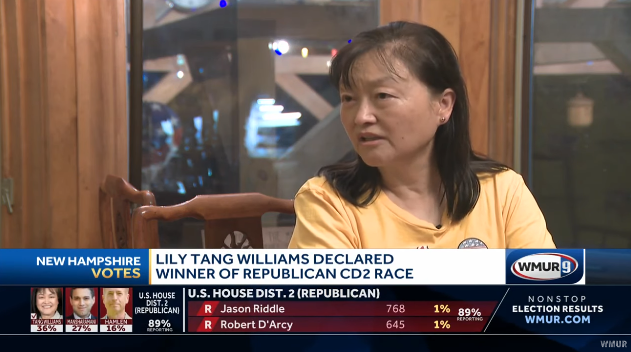 GOP-backed House nominee Lily Tang Williams posted a false claim that Jewish people "gave up ...