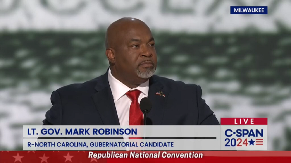Right-wing media have lavished praise on embattled Mark Robinson during his NC gubernatorial ...