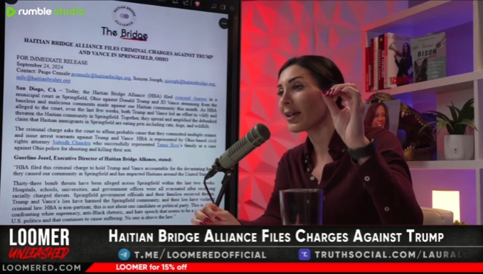 Trump ally Laura Loomer: "Why the hell should I care if an illegal ...