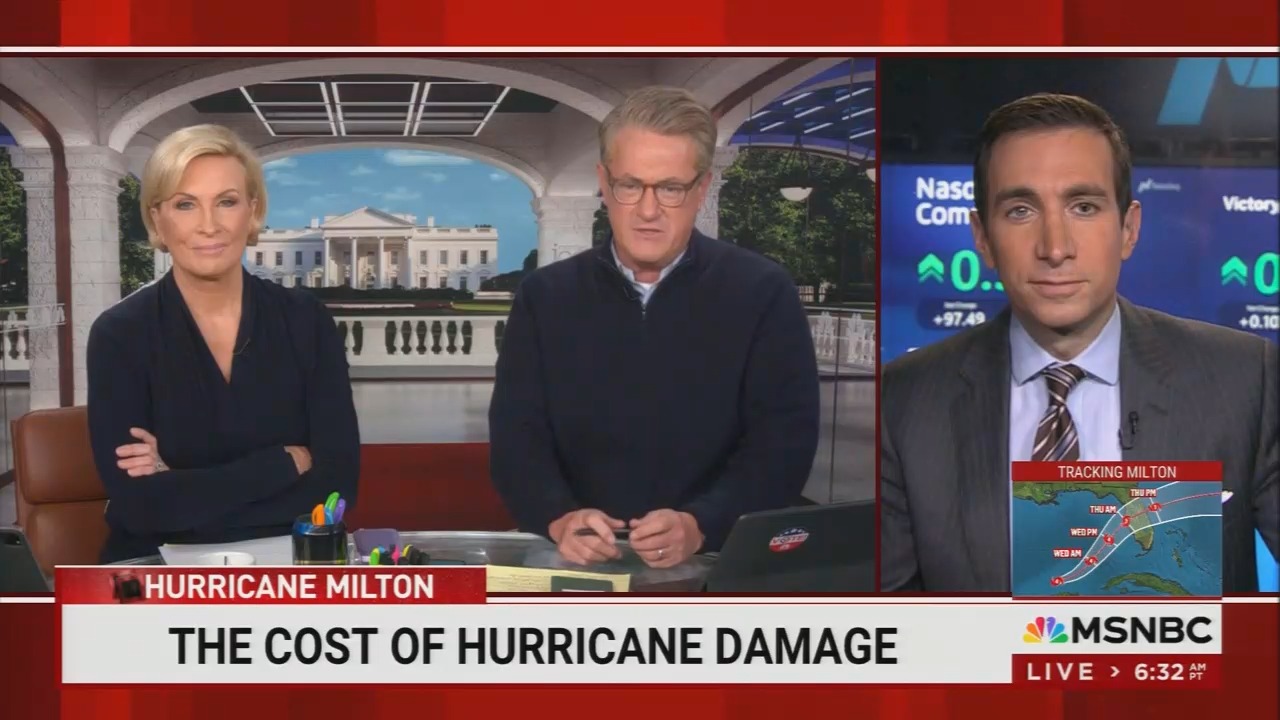 MSNBC's Morning Joe discusses impacts of climate change on insurance ...