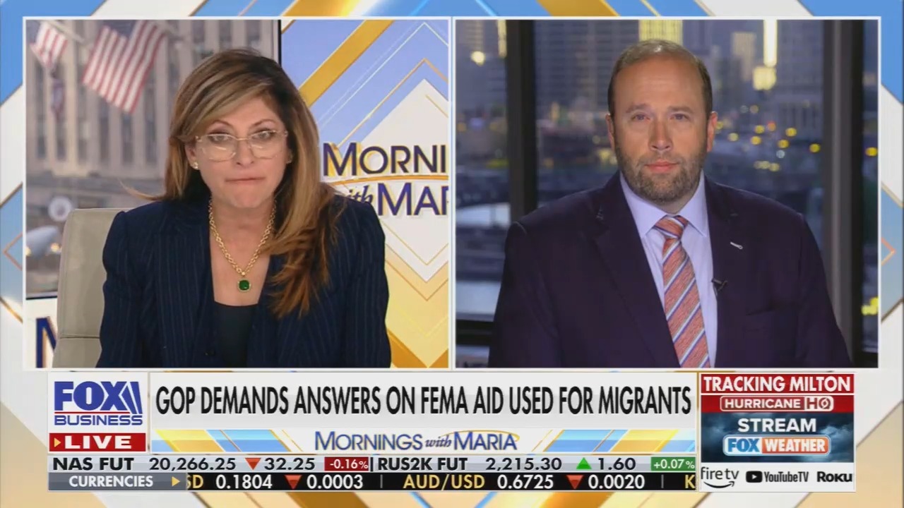 Maria Bartiromo on separate funds being used for migrants and FEMA ...