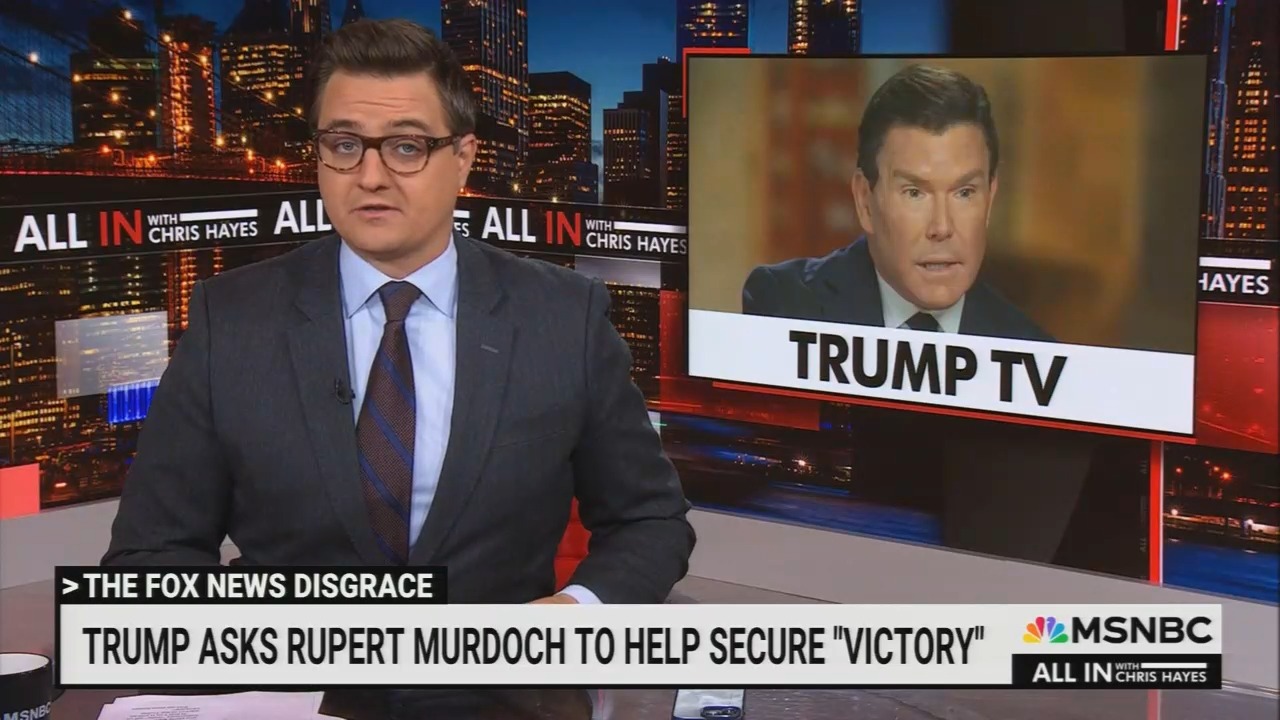 MSNBC's Chris Hayes: “Fox News is a political campaign arm for the ...