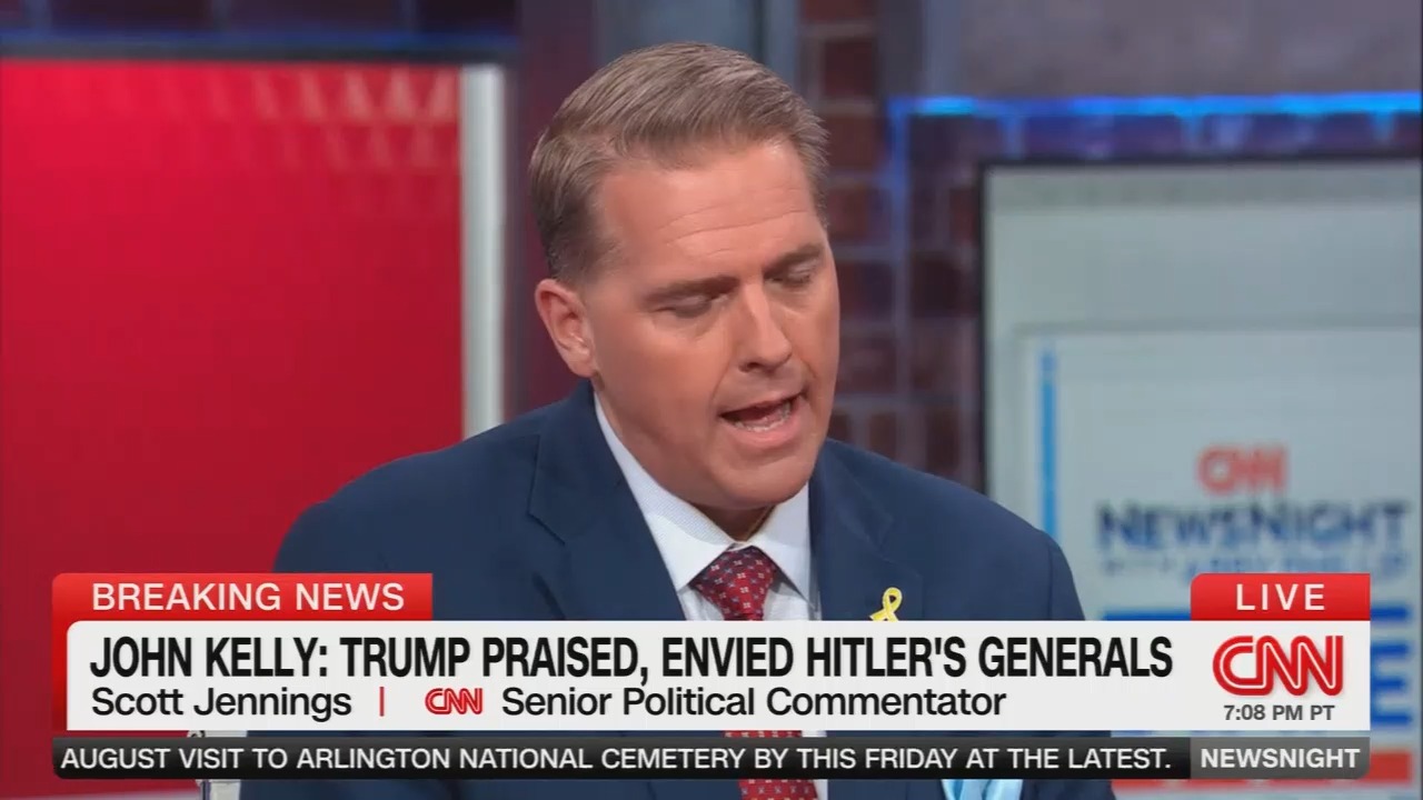 CNN's Scott Jennings defends Donald Trump from criticism for reportedly ...