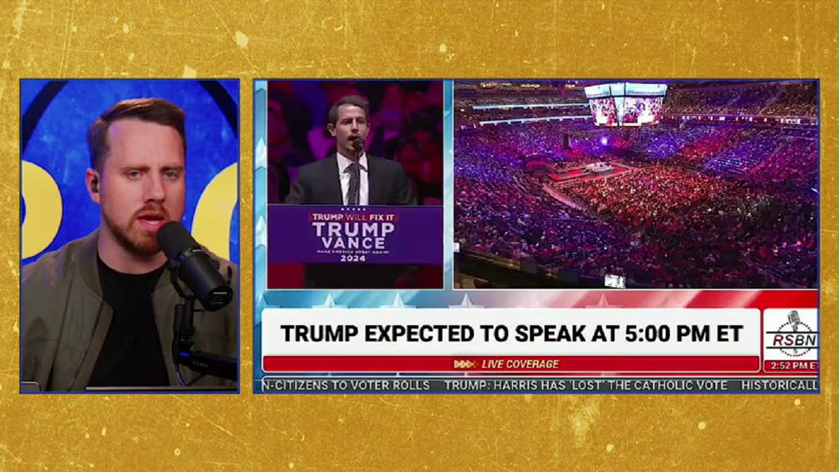 Pro-Trump Gateway Pundit host Elijah Schaffer defends Tony Hinchcliffe ...