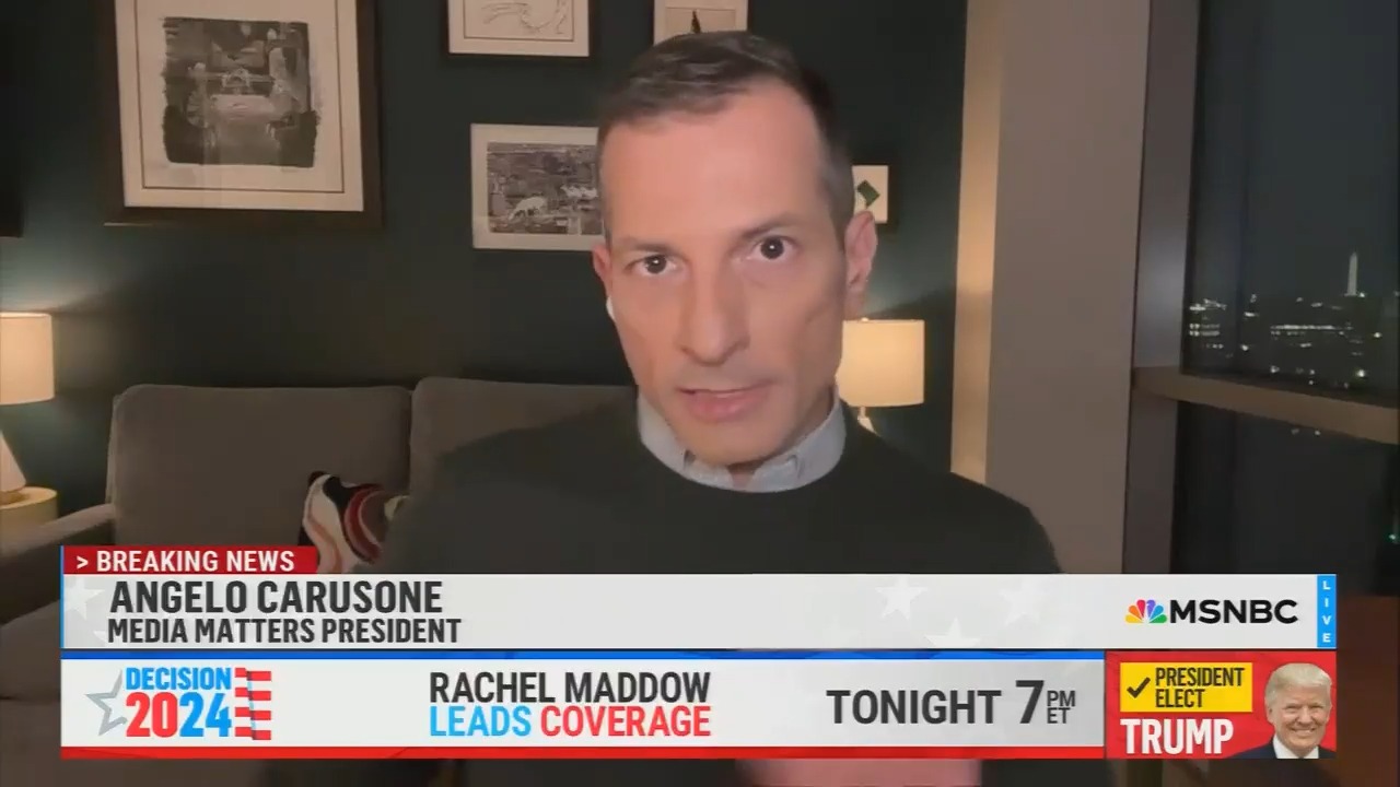 On Deadline: White House, Angelo Carusone explains how “a large right ...