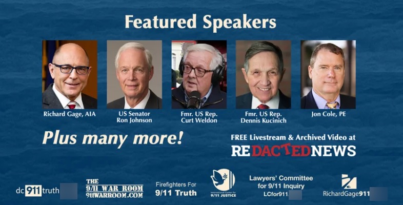 9/11 conspiracy theorist Richard Gage says Ron Johnson will keynote his ...