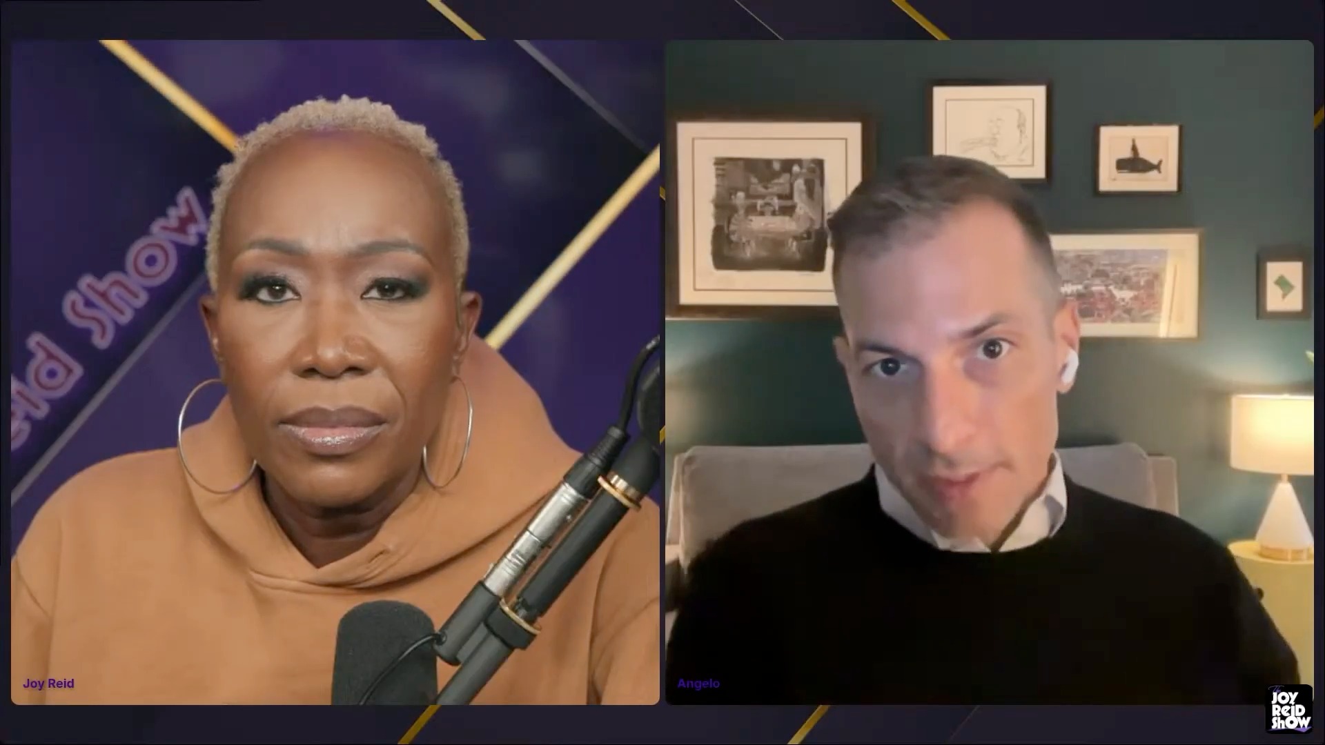 On The Joy Reid Show, Angelo Carusone discusses media consolidation and ...