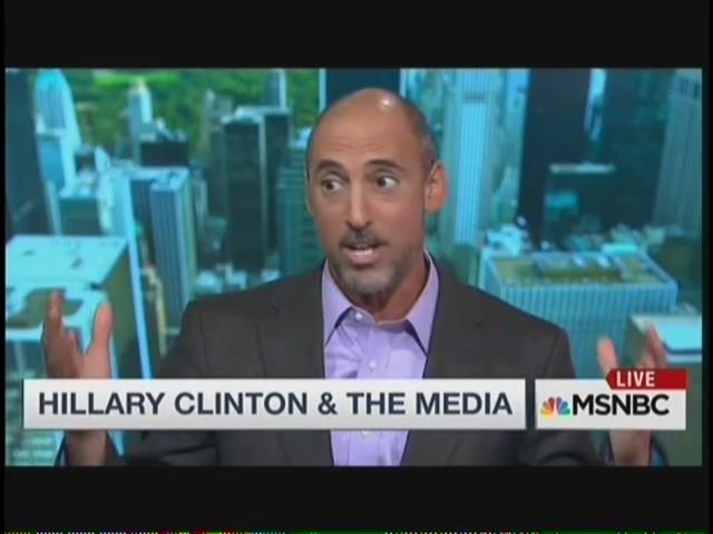 On MSNBC, David Goodfriend Slams Media's Clinton Coverage | Media ...