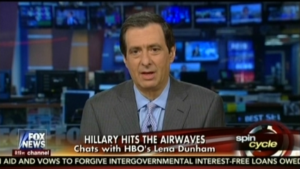 Fox's Howard Kurtz Introduces Lena Dunham's Clinton Interview By ...