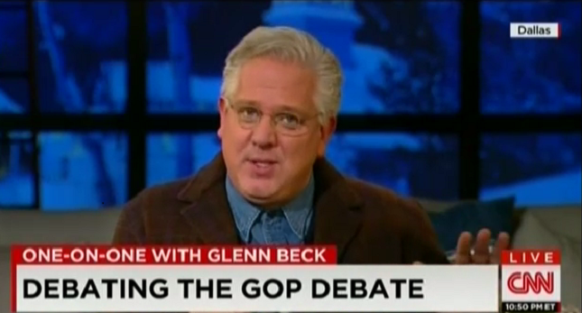 CNN Gives Glenn Beck Airtime To Push For GOP To Move Debate To His Far ...