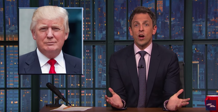 Seth Meyers Mocks Pivot” Talk As Trump Embraces Some Of The Most Controversial Figures In
