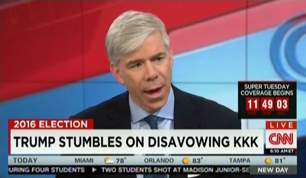On CNN, David Gregory Says At Best Trump Was "Playing Footsie With ...