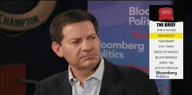 Bloomberg's Mark Halperin: Trump's "Attitude Is Way Too Cavalier" About ...