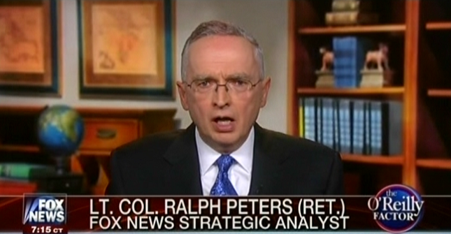 Fox's Ralph Peters: US Military Leaders May Not Have The "Character ...
