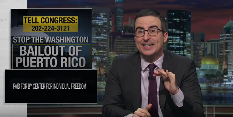 John Oliver Highlights The Dark Money Trying To Stop Congress From ...