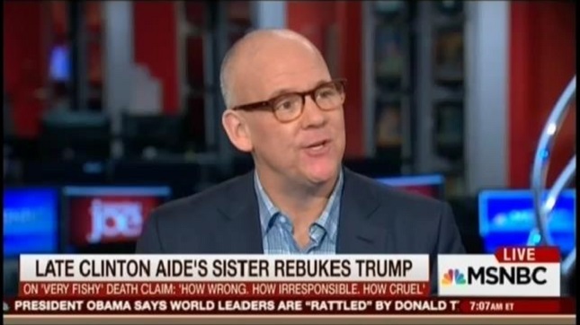 Bloomberg’s Heilemann: “Unacceptable” For Trump To Fuel Vince Foster ...