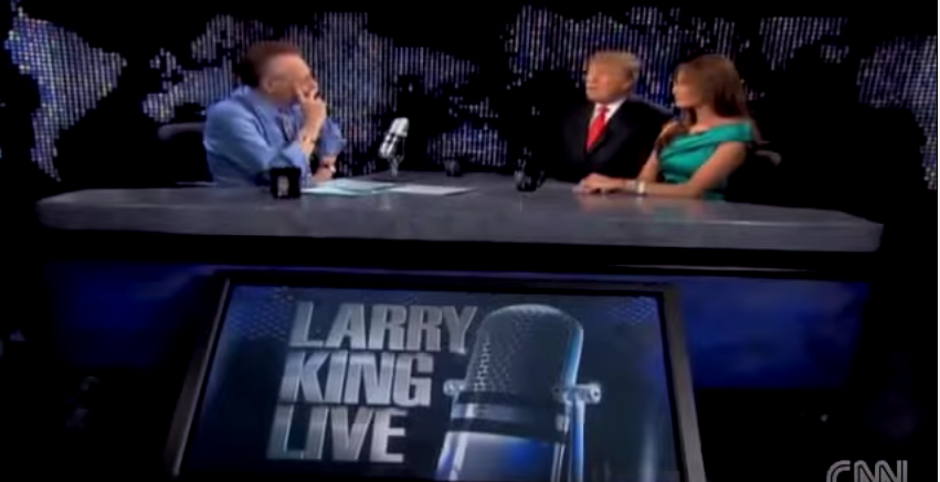 Flashback: In 2010 Larry King Live Interview, Donald Trump Advocated ...