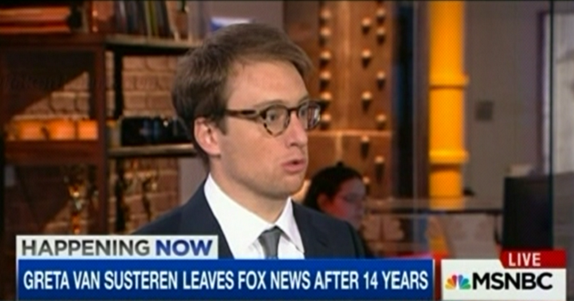 New York Magazine's Gabriel Sherman: Greta Van Susteren's Departure ...