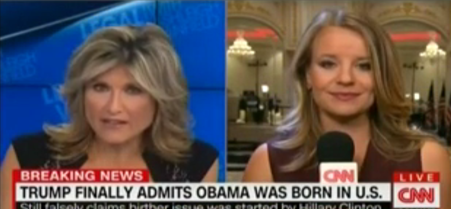 CNN’s Ashleigh Banfield Excoriates Donald Trump's “Birther Crap ...