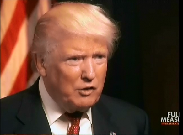 On Full Measure, Trump Entertains Idea Of "Banning Reporters From ...