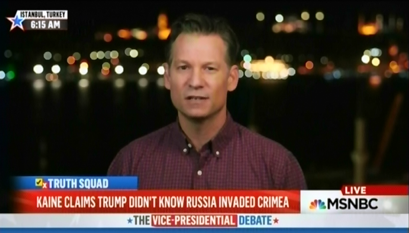 MSNBC's Richard Engel: What Pence Said About Russia During VP Debate ...
