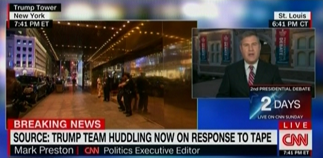 CNN's Mark Preston: Trump's Hot Mic Is "The Straw That Is Going To ...