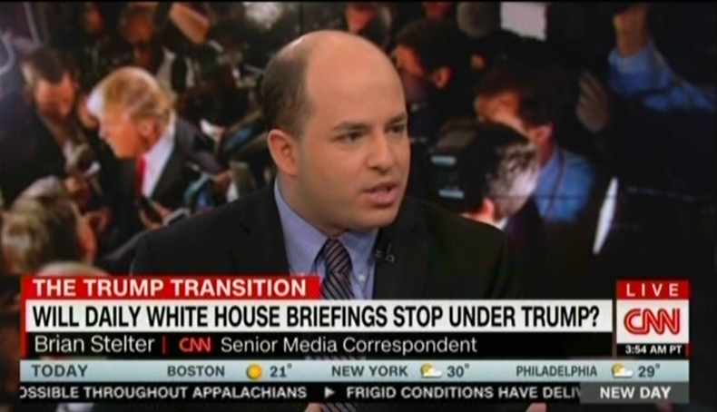 Cnns Brian Stelter Trumps Treatment Of The Press Poses Real Threats