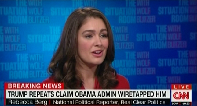 Rebecca Berg On CNN: Trump "Listens To Fox News And Other Cable News ...