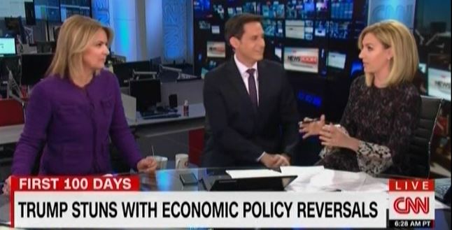 CNN Panel Confounded By Trump's "Stunning Flip-Flops" On Core Economic ...