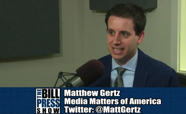 On The Bill Press Show, Media Matters' Matthew Gertz Discusses How Fox ...