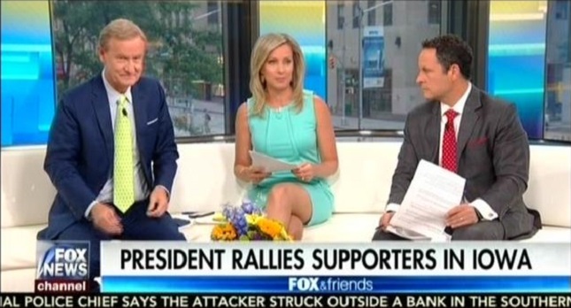 CNN and MSNBC's morning shows fact-check Trump's Iowa rally lies, while ...