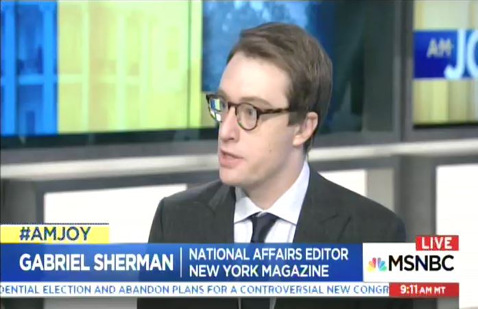Gabriel Sherman on MSNBC: Sean Hannity and Bill O'Reilly are ...