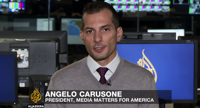 On The Listening Post, Angelo Carusone: "The U.S. media is in denial ...