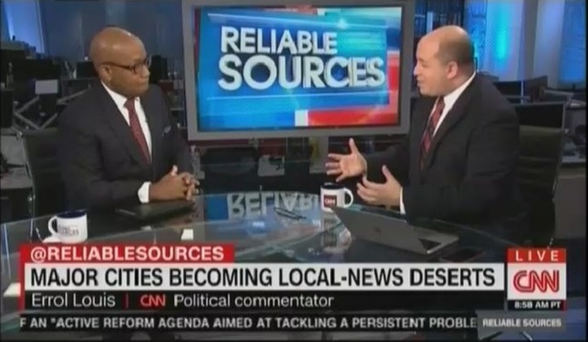 NY1's Errol Louis highlights the necessity of a "robust, competitive ...