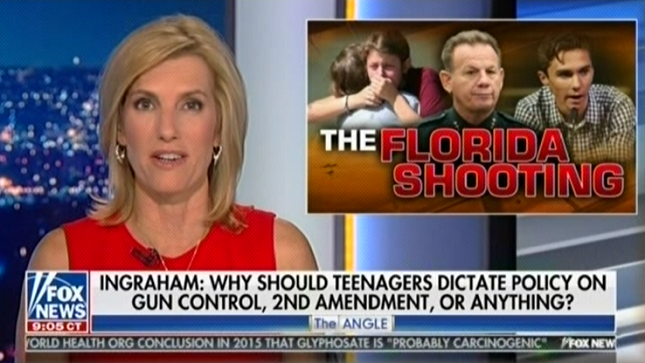 Laura Ingraham: Why should Parkland students get "special consideration ...