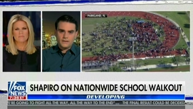 Ben Shapiro: The media is using kids protesting gun violence as ...