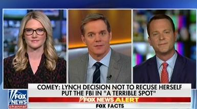 Fox News anchor uses the politics of Comey's wife and children to ...