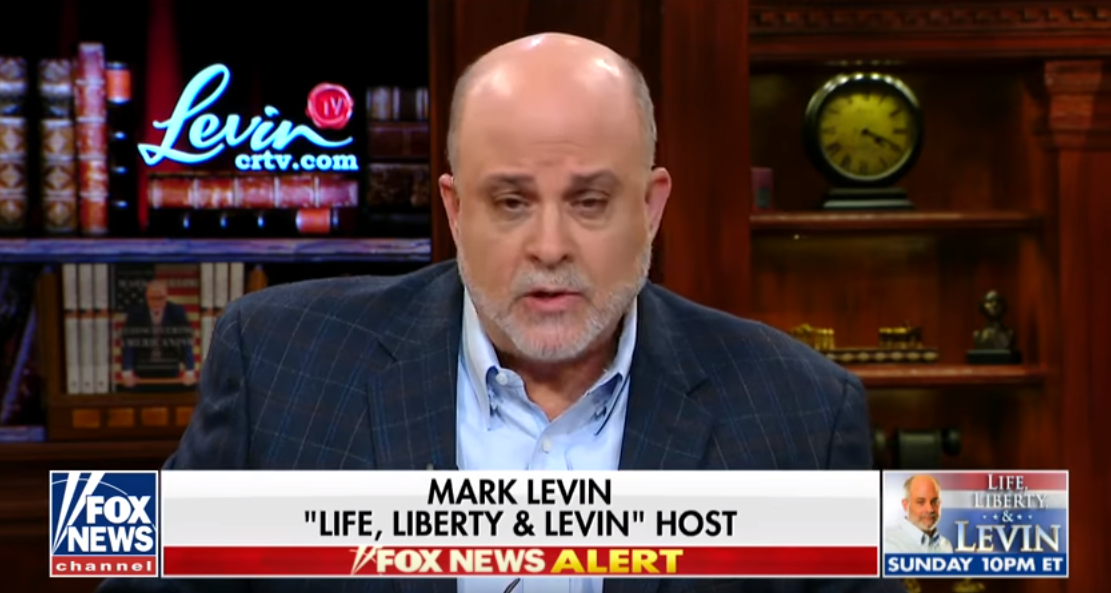 On Hannity's radio show, Fox News host Mark Levin bashes Fox News for ...