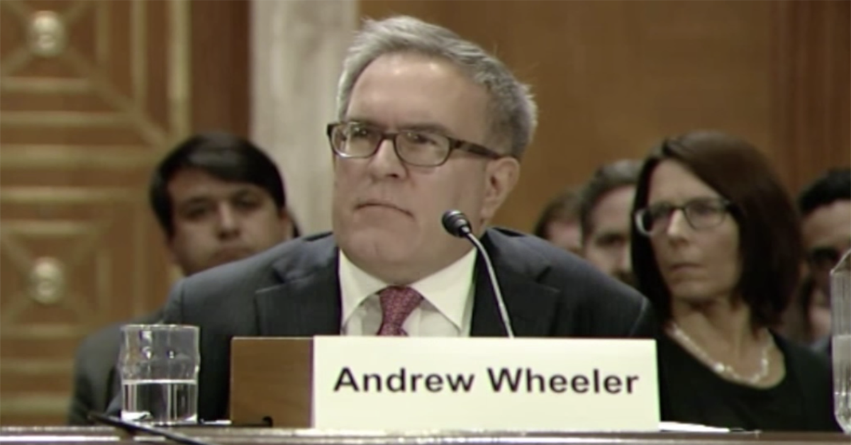 Pruitt's EPA replacement, Andrew Wheeler, is a former coal lobbyist who ...