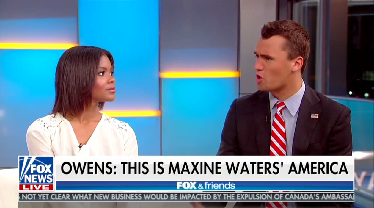 Fox & Friends: Protesters that confronted Charlie Kirk and Candace ...
