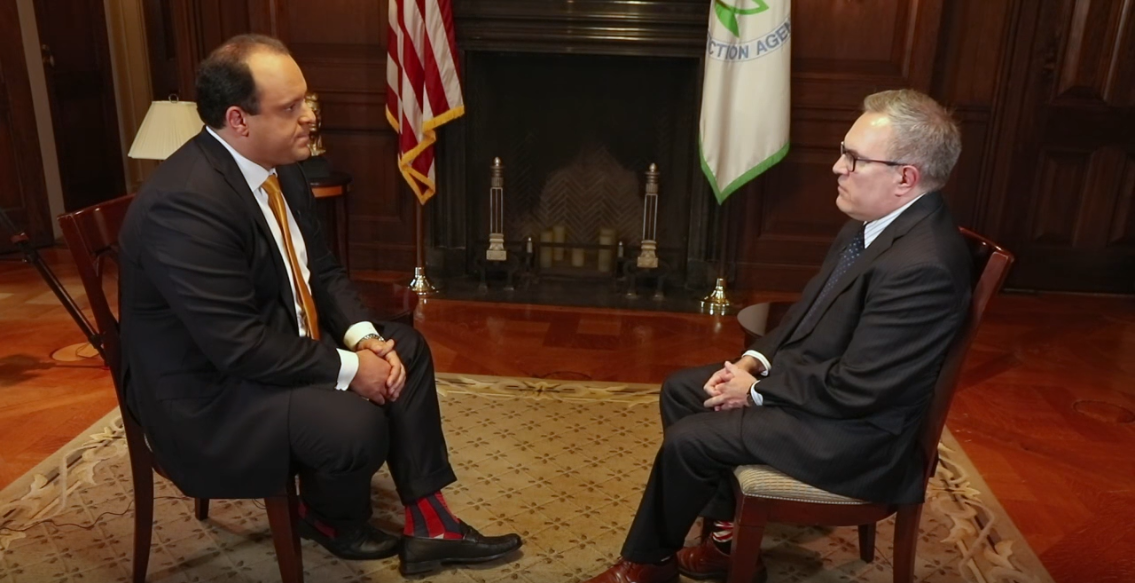 EPA chief Andrew Wheeler gives his first TV interview to right-wing ...