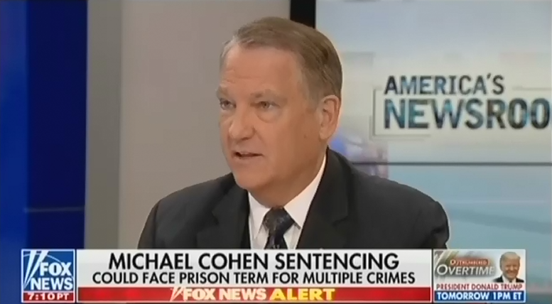 Fox News regular Brad Blakeman: "Michael Cohen's crimes are personal to ...