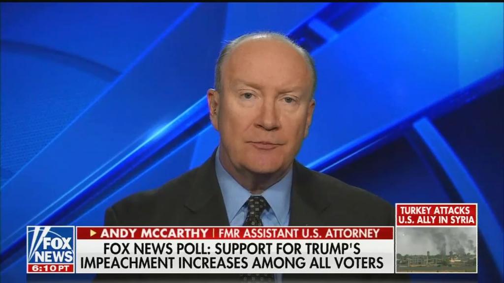 Andy McCarthy's shameless hypocrisy on impeachment | Media Matters for ...