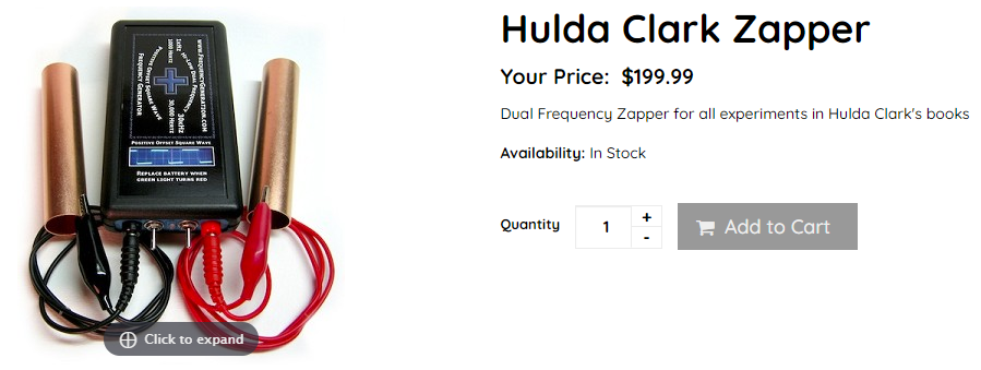 A con artist claimed to have cured cancer with an electric “zapper ...